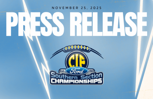 2025 CIF-SS-Ford Football Championships, On Tap Friday & Saturday; 16 ...