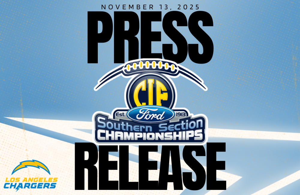 LA Chargers General Manager, Joe Hortiz, To Speak at 49th CIF-SS-Ford ...